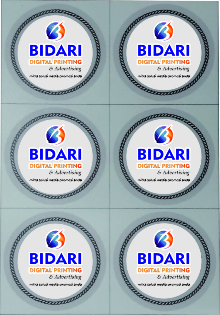 Print & Cut Sticker China - Bidari Digital Printing & Advertising
